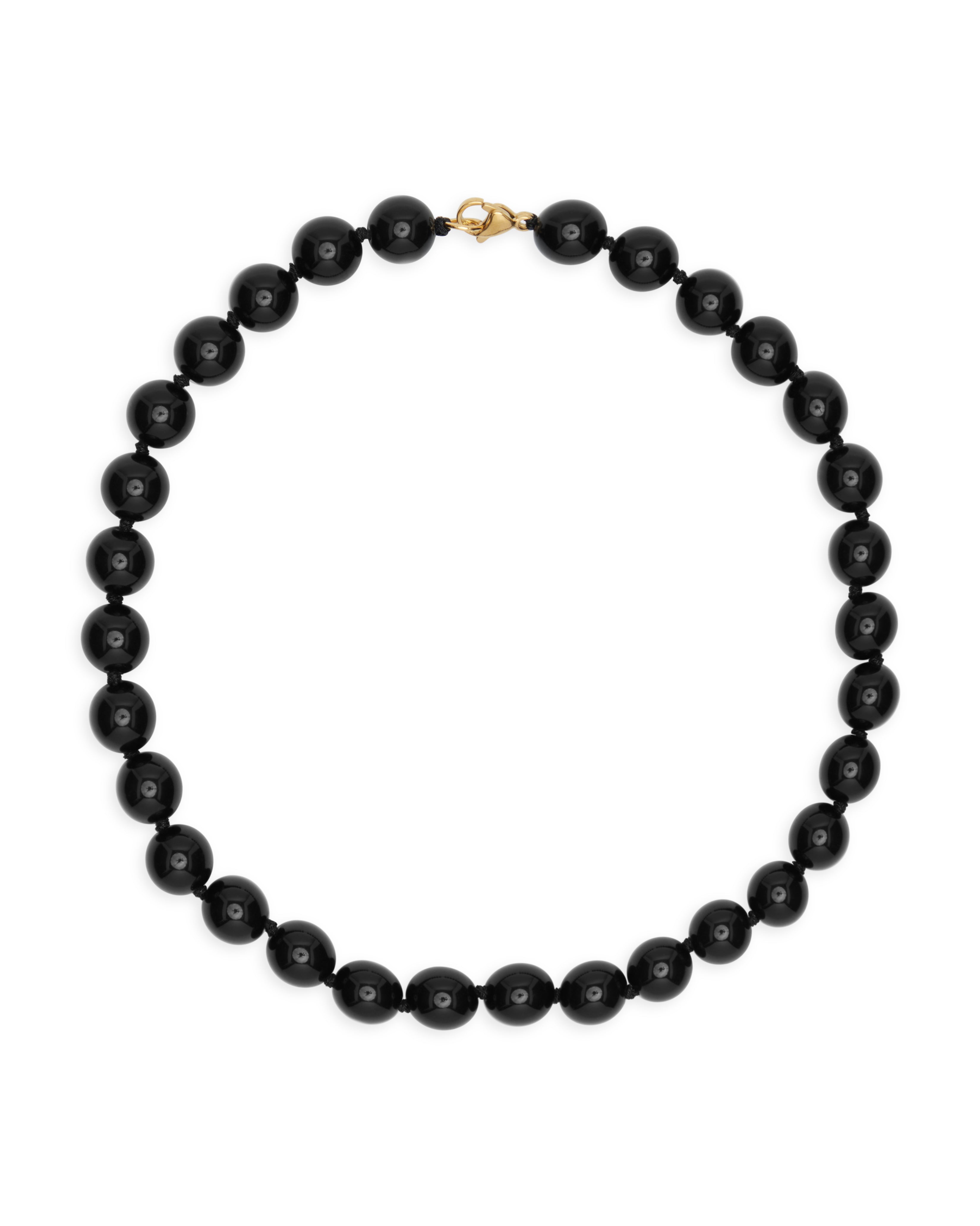 Sol Beaded Necklace - Black – hunter x hunter