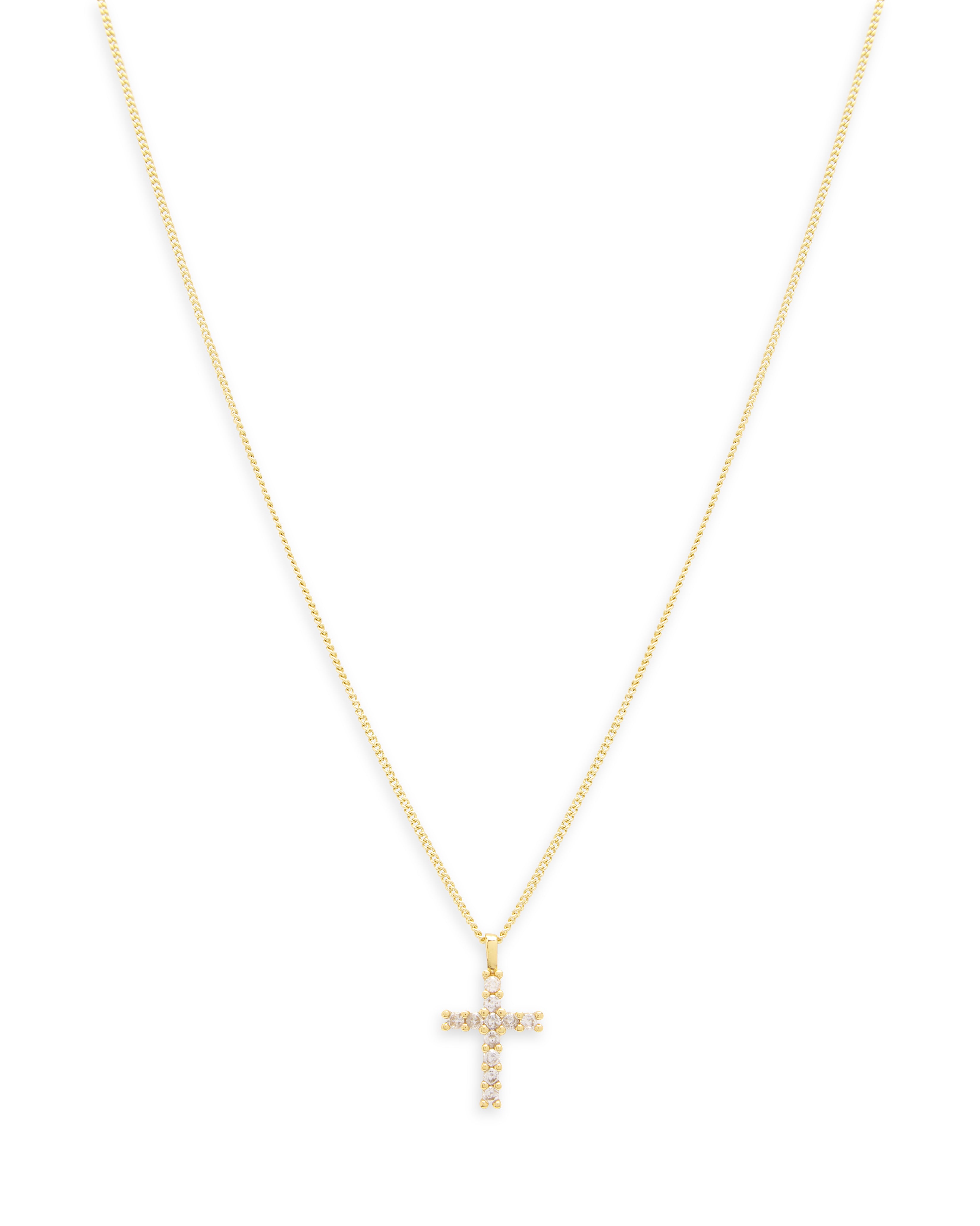 Cross Necklace - Gold – hunter x hunter